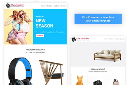 Multimart | Landing page